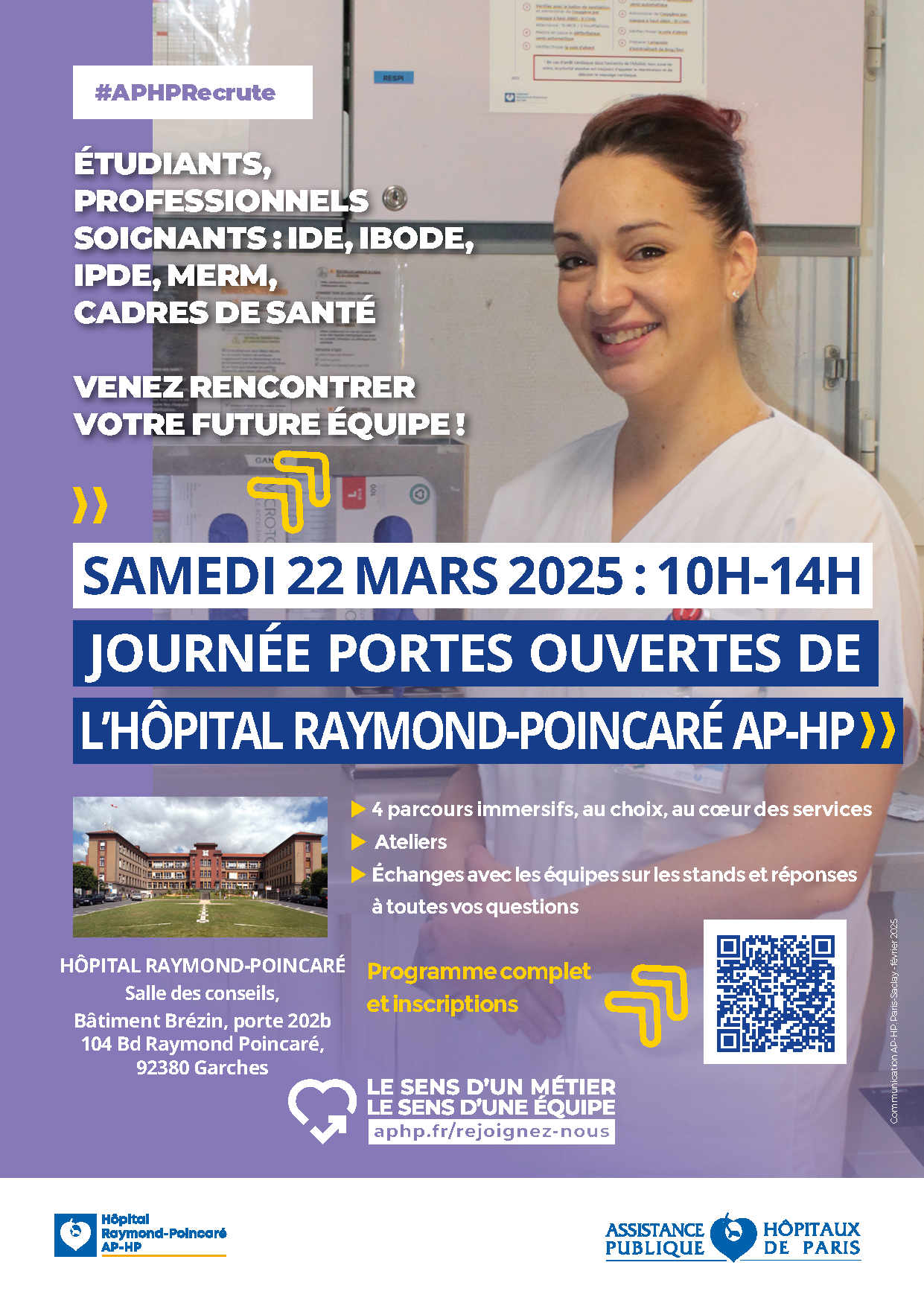 2025-02-04-affiche-A4-JOP-jeunes-pro-Paris-Saclay-RPC-22-03 | Hôpital ...