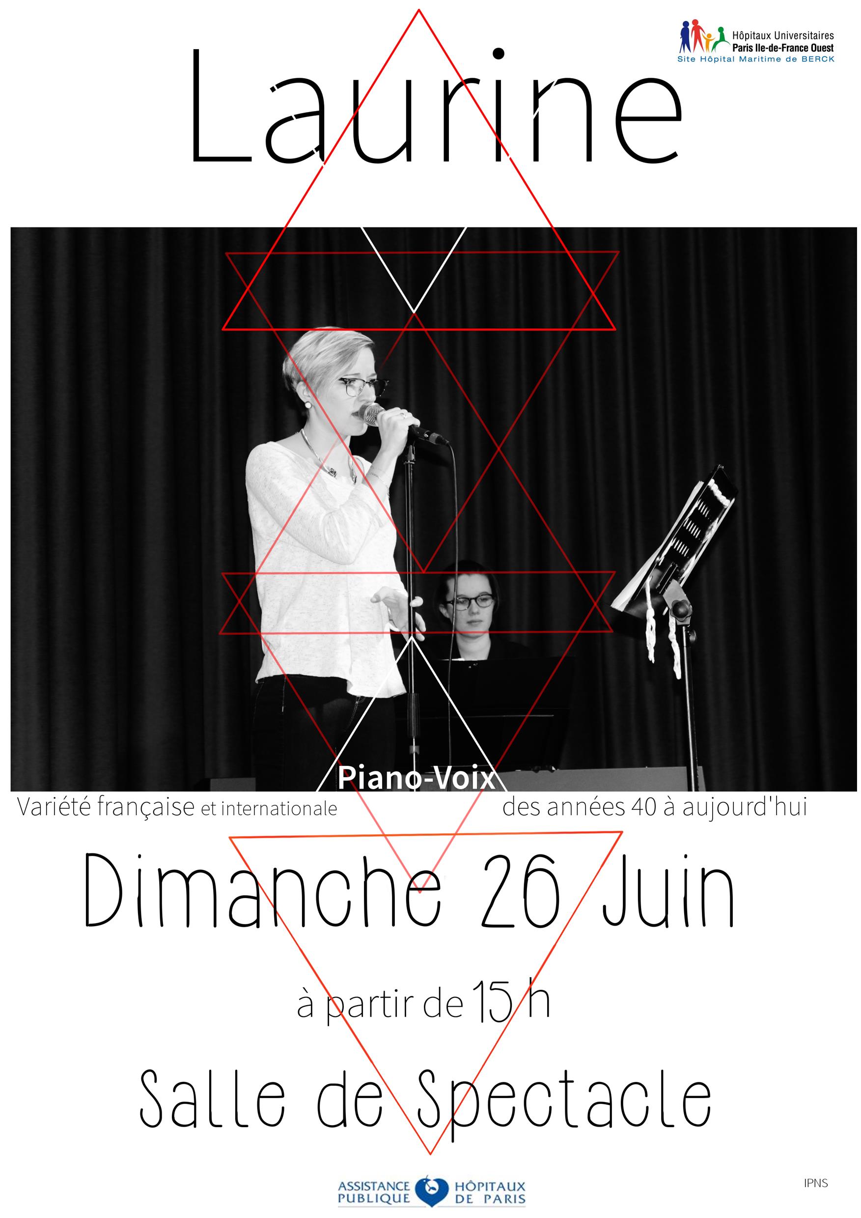 concert laurine fête de l’été juin | Hôpital Maritime de Berck